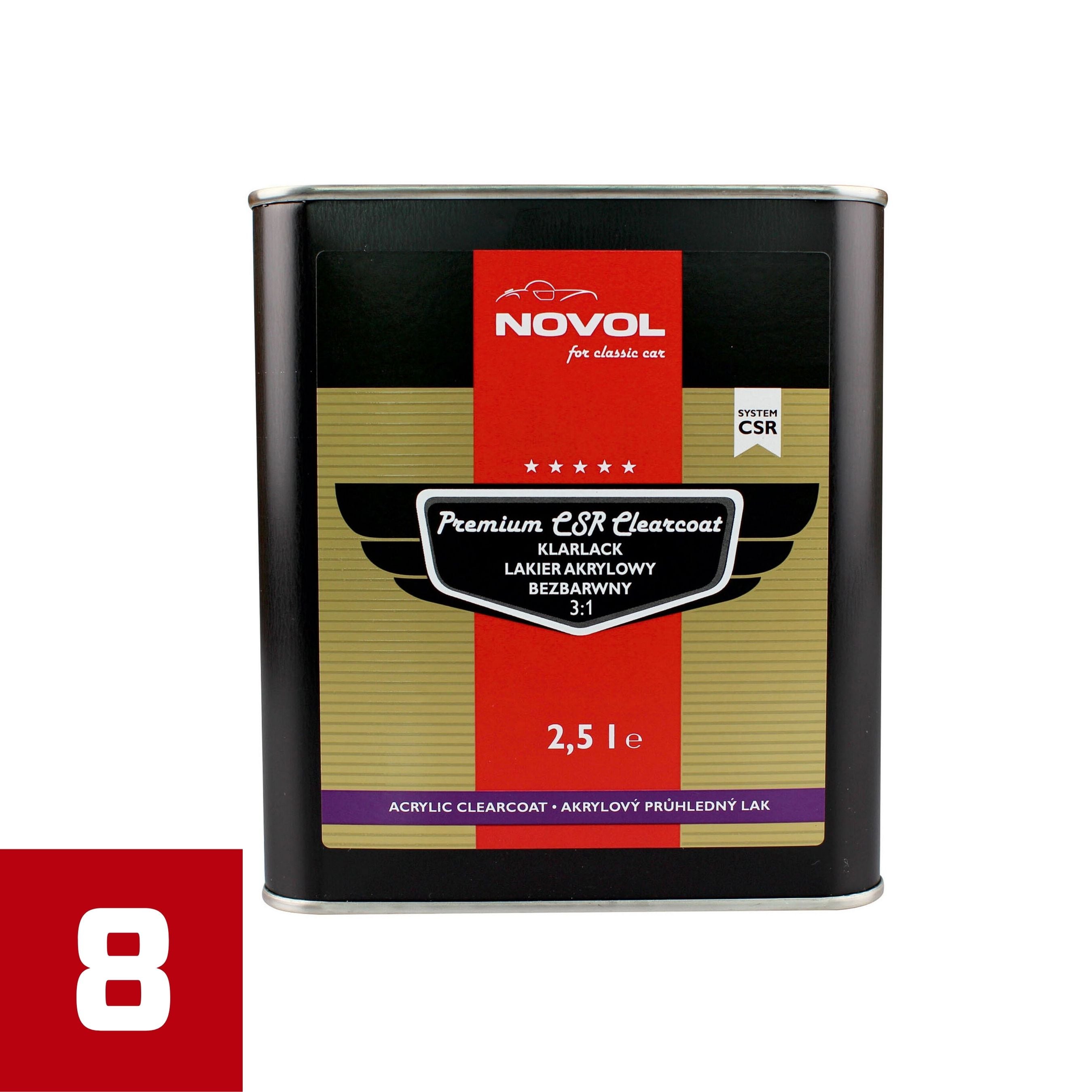 Köp Novol Premium CSR Clearcoat, 2,5 l - Verktygsboden