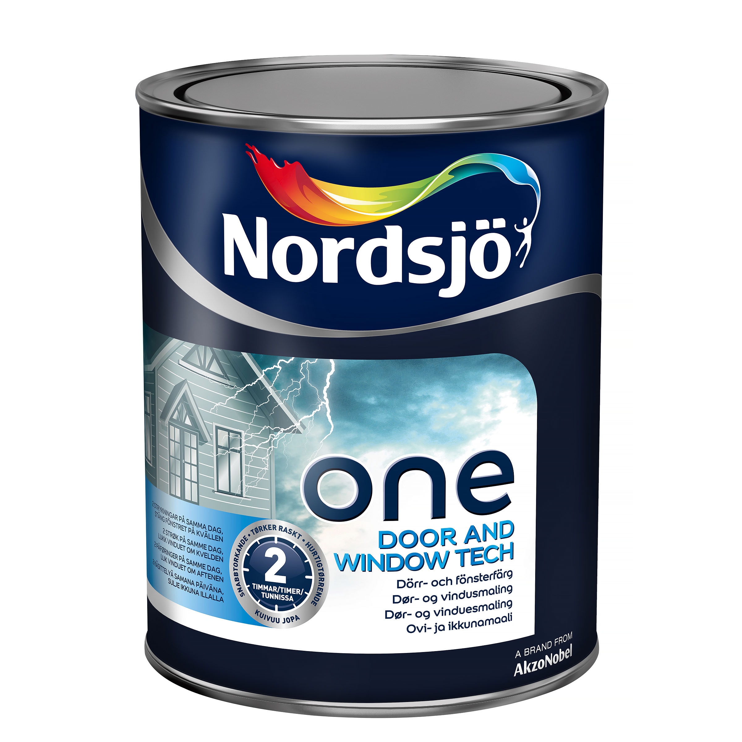 Köp Nordsjö One Door & Window Tech, vit, 1 L - Verktygsboden