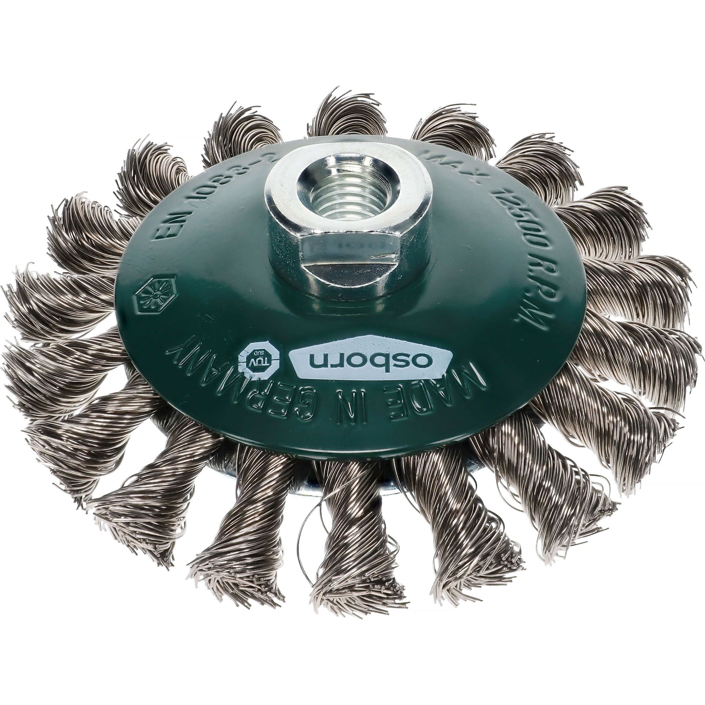 Köp Osborn Axialborste, M14, Ø115 mm, 0.50 virad rostfri - Verktygsboden