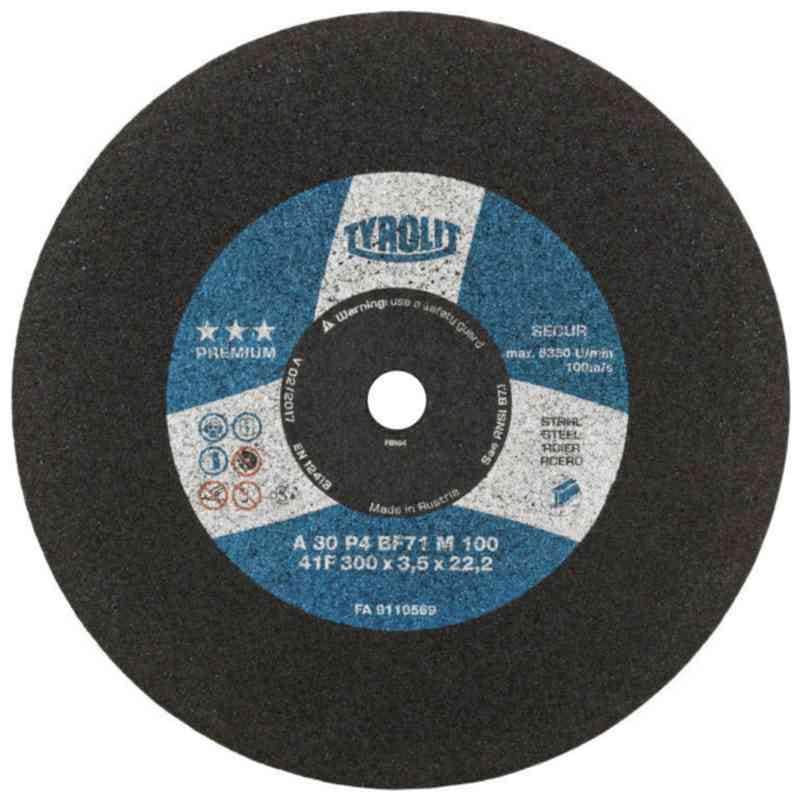 Köp Tyrolit Kapskiva Premium Stål 350X2.5X25.4 A36-N4BF - Verktygsboden