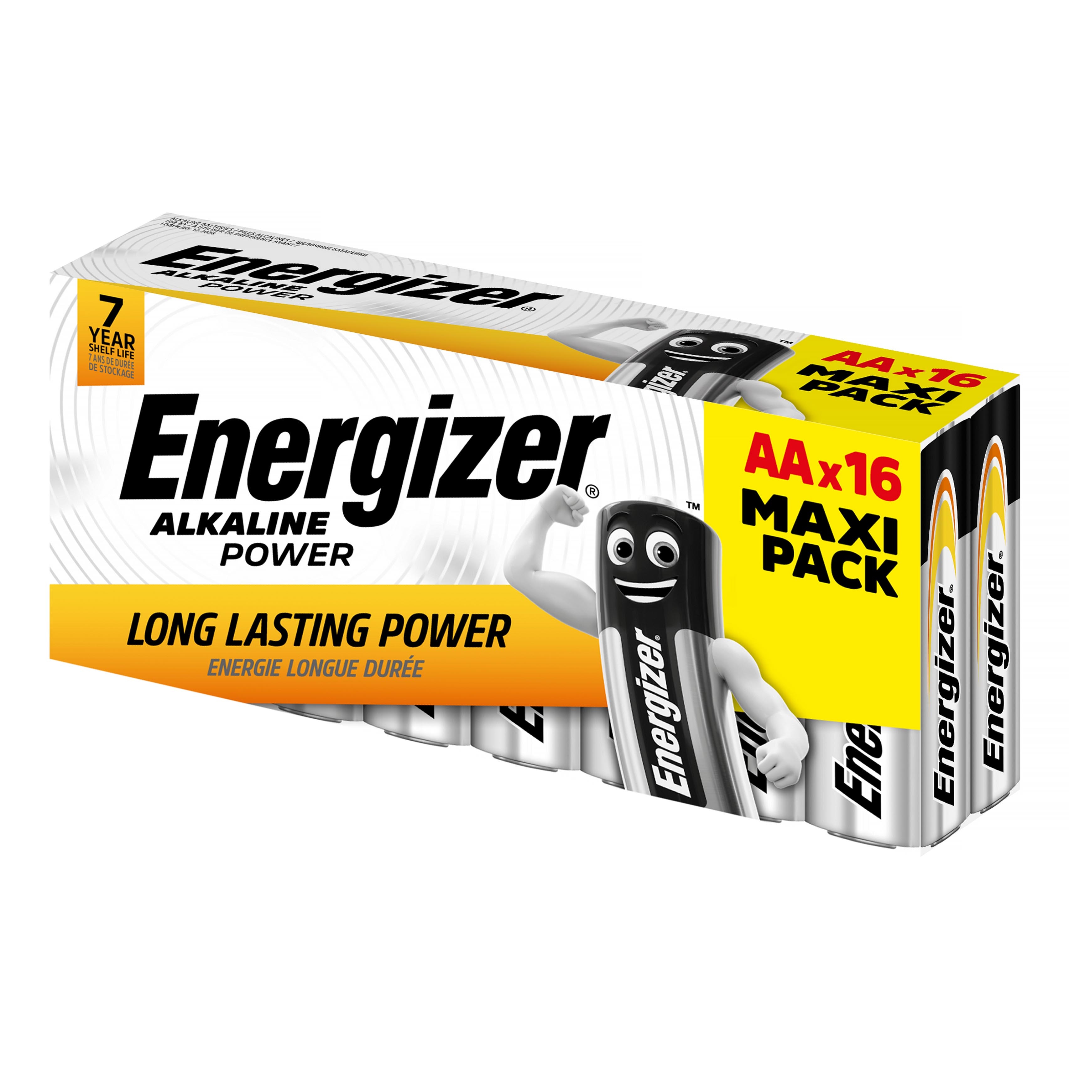 Köp Energizer Batteri Alkaline Power AA/E91 AA, 16-pack - Verktygsboden