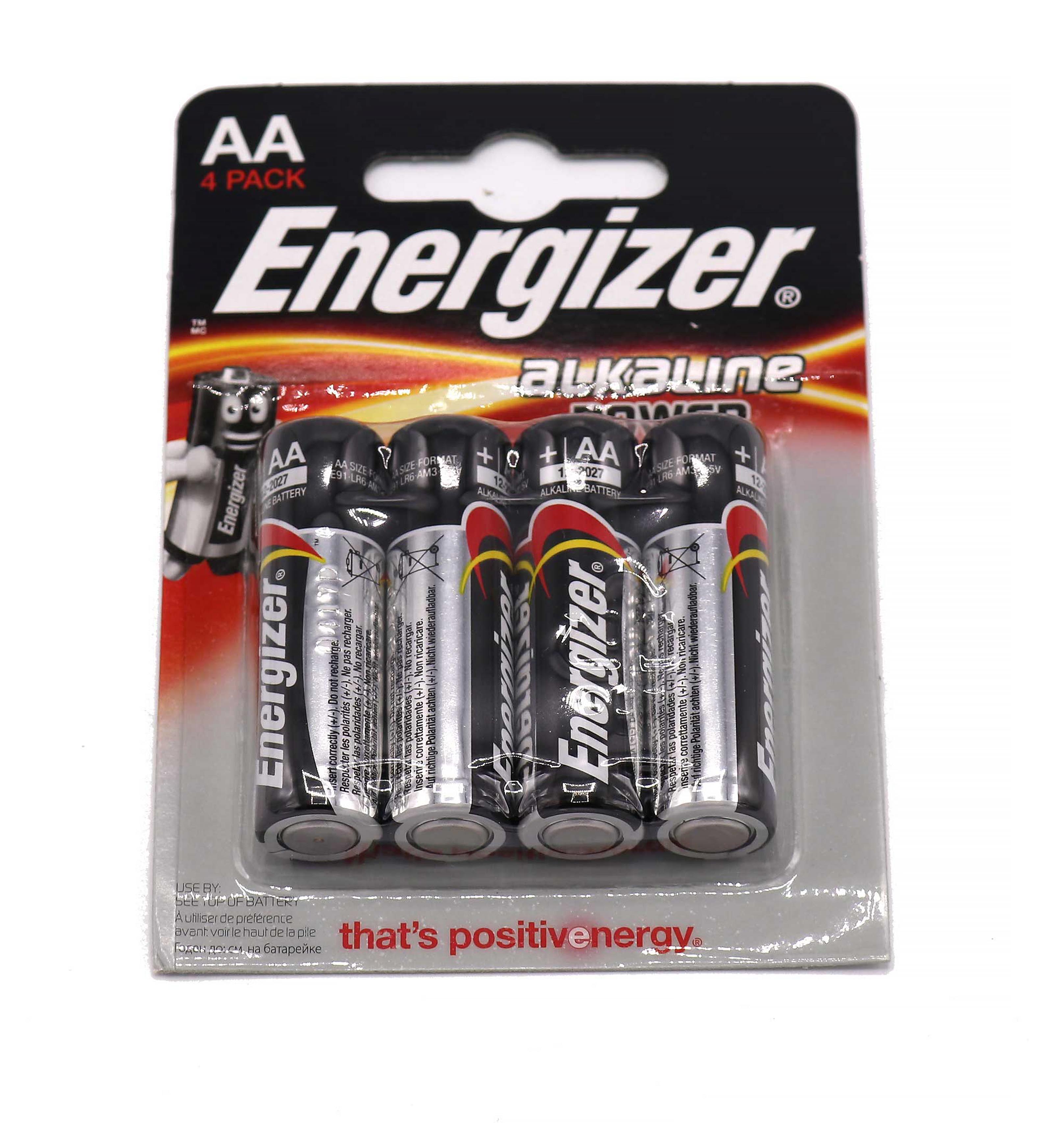 Köp Energizer Batteri Alkaline Power Aa/E91 4-pack - Verktygsboden