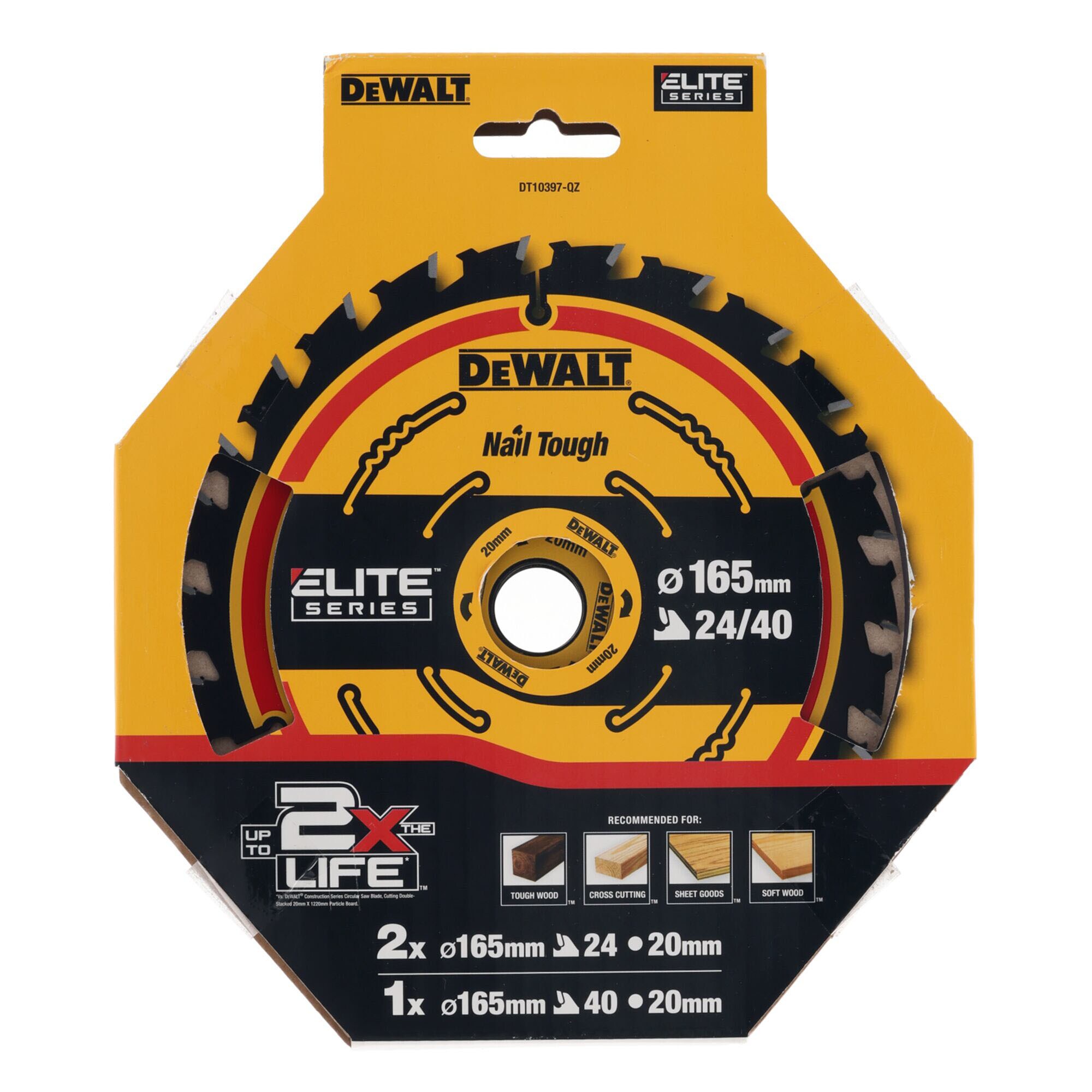 Köp Dewalt Trimsågsklingor Extreme, DT10397-QZ, 165x 20 mm, 3-pack ...