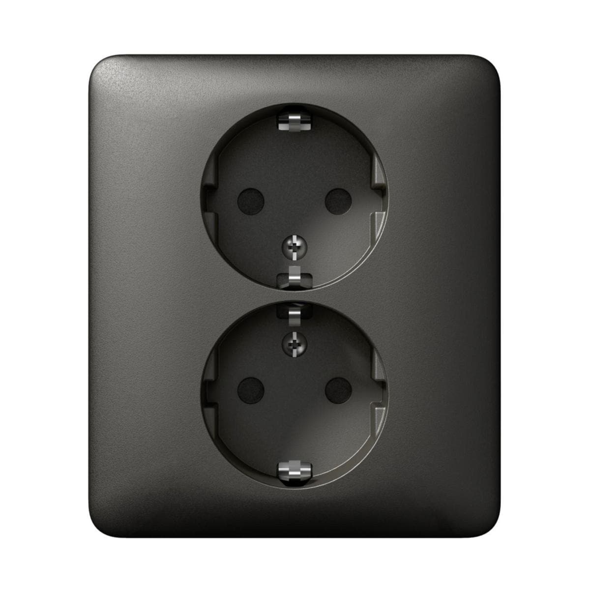 Köp Schneider Electric Vägguttag, 2-V Jordat, Exxact Primo, Antracit ...