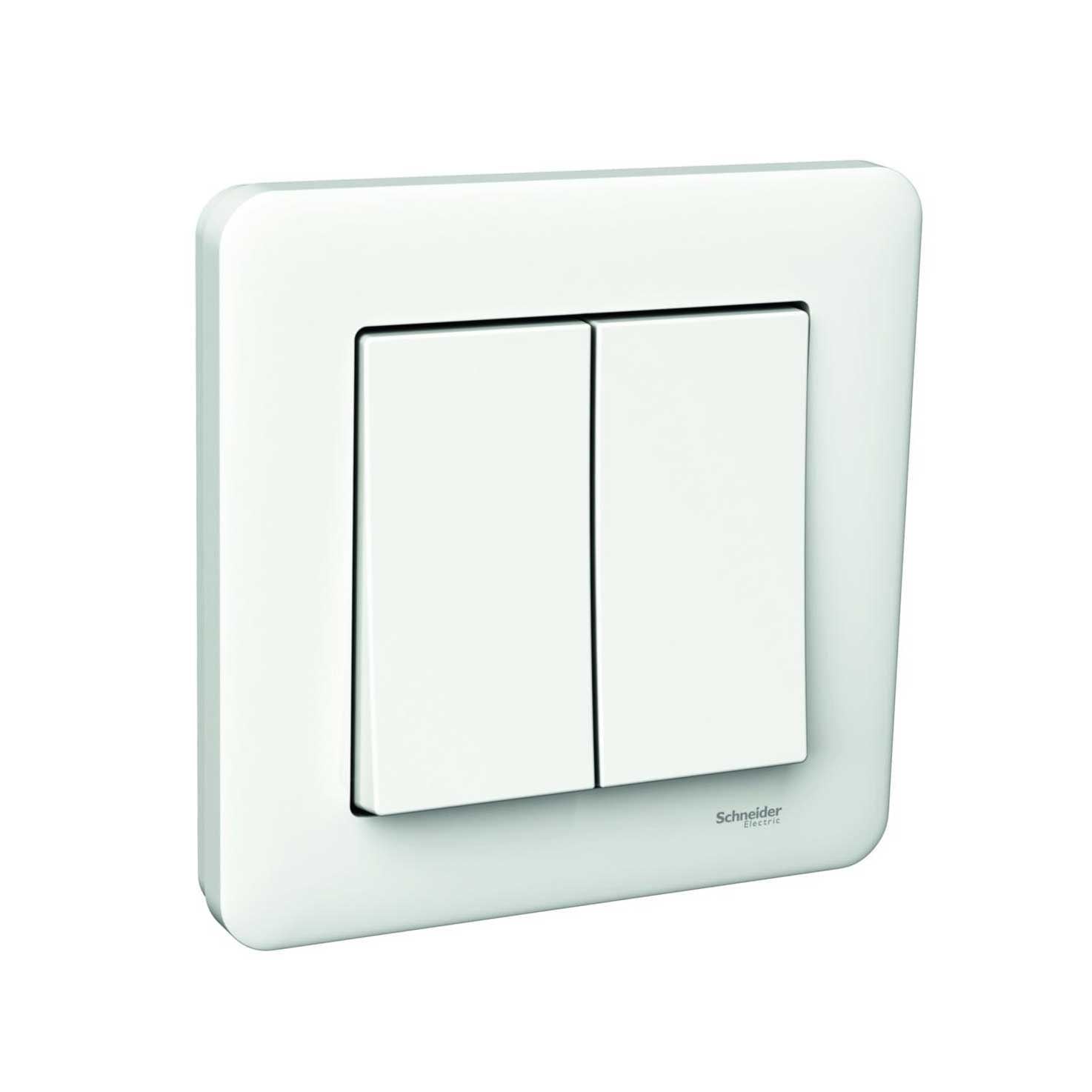 Köp Schneider Electric Strömbrytare med ram, 50-pack, Exxact Primo ...