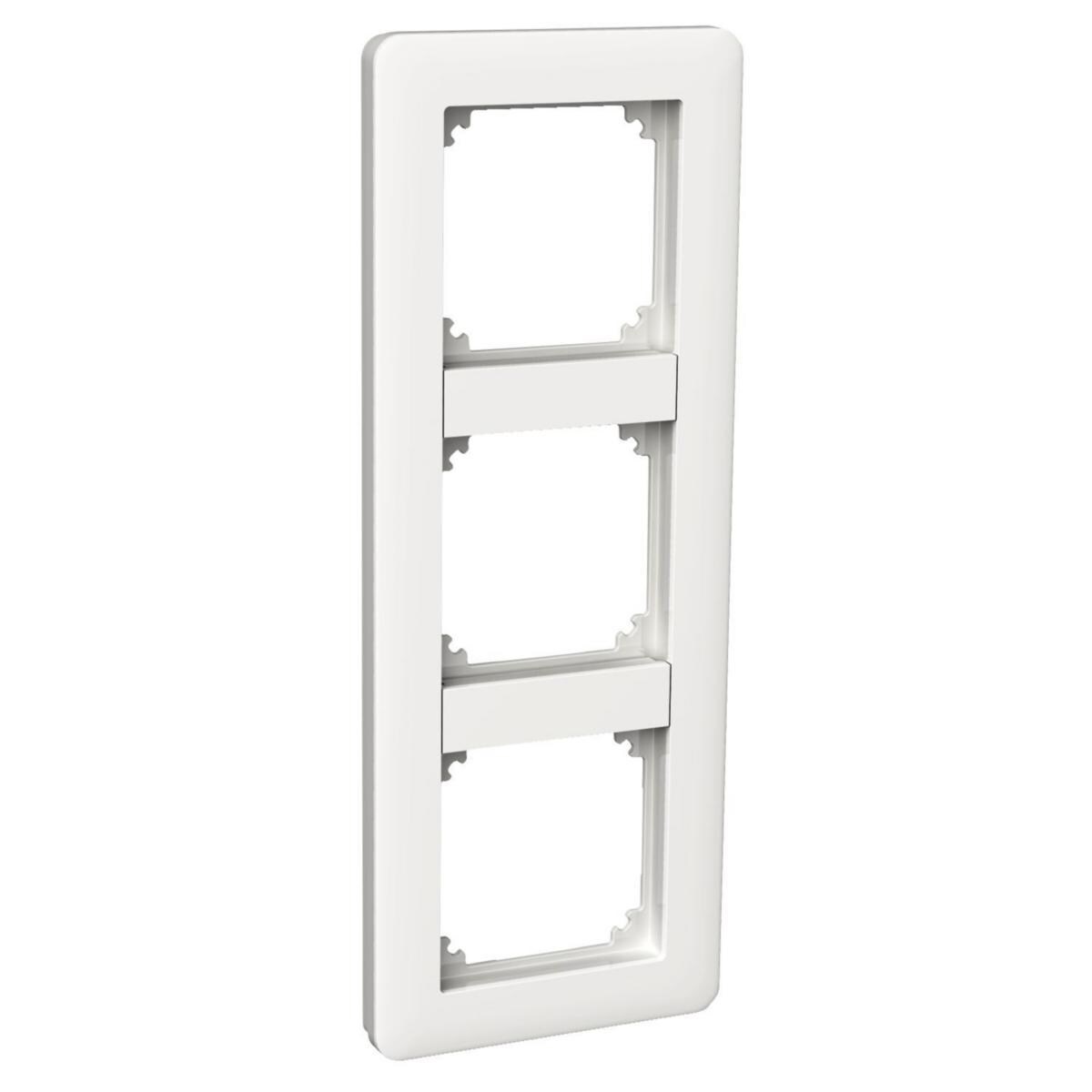 Köp Schneider Electric Kombinationsram, 3-fack, vit, blank, Exxact ...