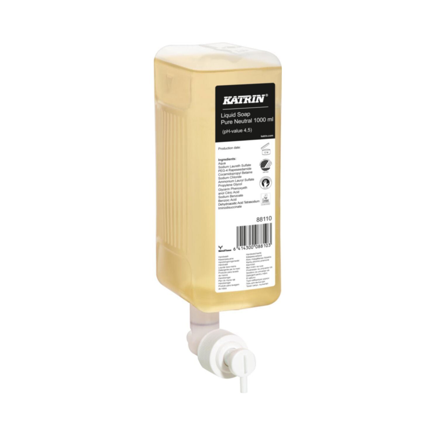 Köp Katrin Flytande Tvål, Pure Neutral, 1000 ml - Verktygsboden