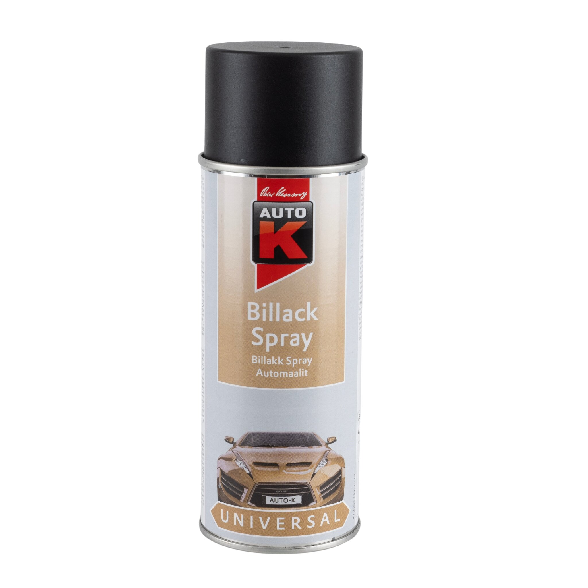 Köp Auto-K Lackfärg matt svart, 400 ml - Verktygsboden
